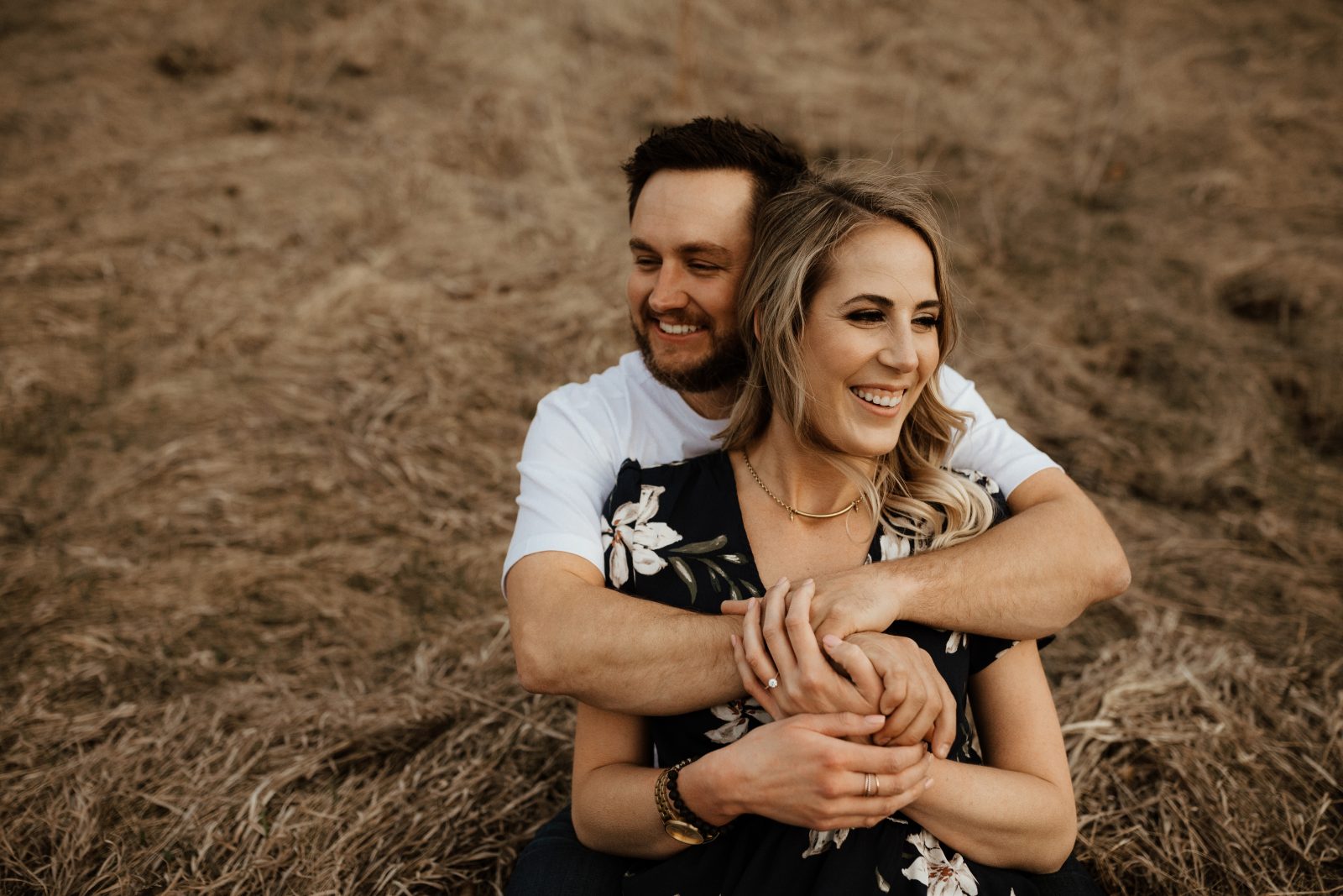 Chelsea + Mark / Bike riding in the River Valley / Engagement Session ...